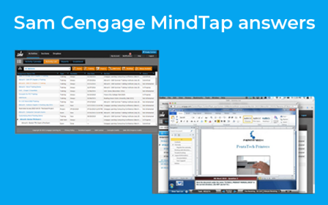 Cengage MindTap Answers | Get Cengage Answers From Expert